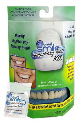 REPLACE MISSING TEETH KIT fix missing tooth W 1 EX BEADS PERFECT SMILE ...