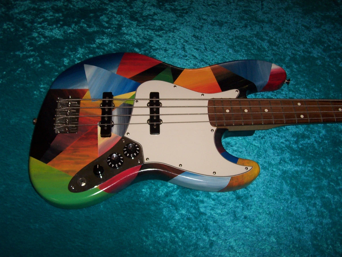 Cool Bass Guitar Paint Designs