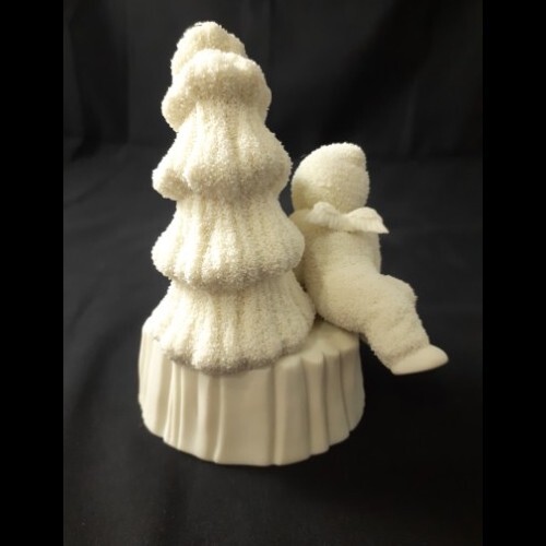 Snowbabies Dept 56 I'll Love You Always. Christmas Tree Angel Baby With ...