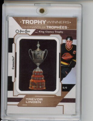 2021-22 O-PEE-CHEE TROPHY PATCHES TROPHY WINNERS #P-4 TREVOR LINDEN | eBay