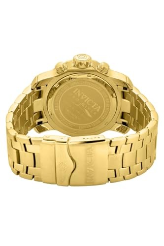 Invicta Men's 0075 Pro Diver Chronograph 18k Gold-Plated Watch | eBay