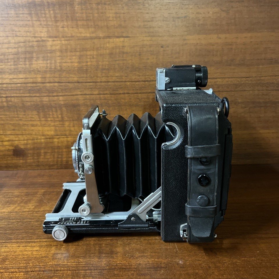 Graflex Crown Graphic 2 x 3 Camera w/ 101 mm Kodak Ektar f4.5 ...
