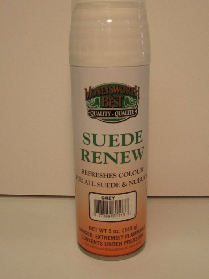 Suede Renew Dye Moneysworth & Best - Suede Renew SPRAY Colors - Suede ...