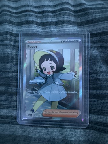 Poppy 220/197 Obsidian Flames Full Art Ultra Rare Pokemon TCG Card NM ...
