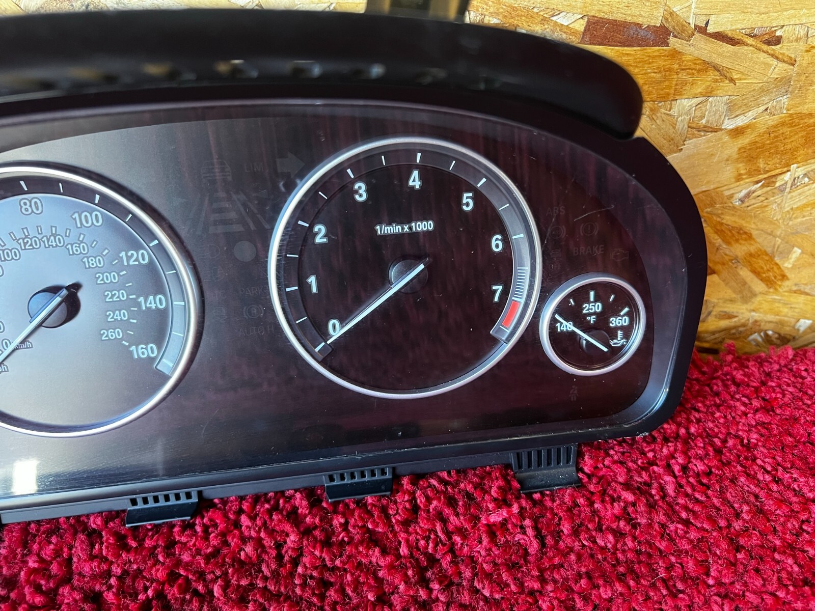 BMW F25 F10 F11 ODOMETER SPEEDOMETER INSTRUMENT CLUSTER GAUGE ODO OEM ...
