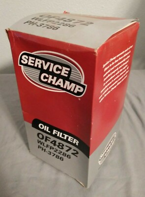 NEW Service Champ OF4872 / FRAM PH-3786 Oil Filter | eBay