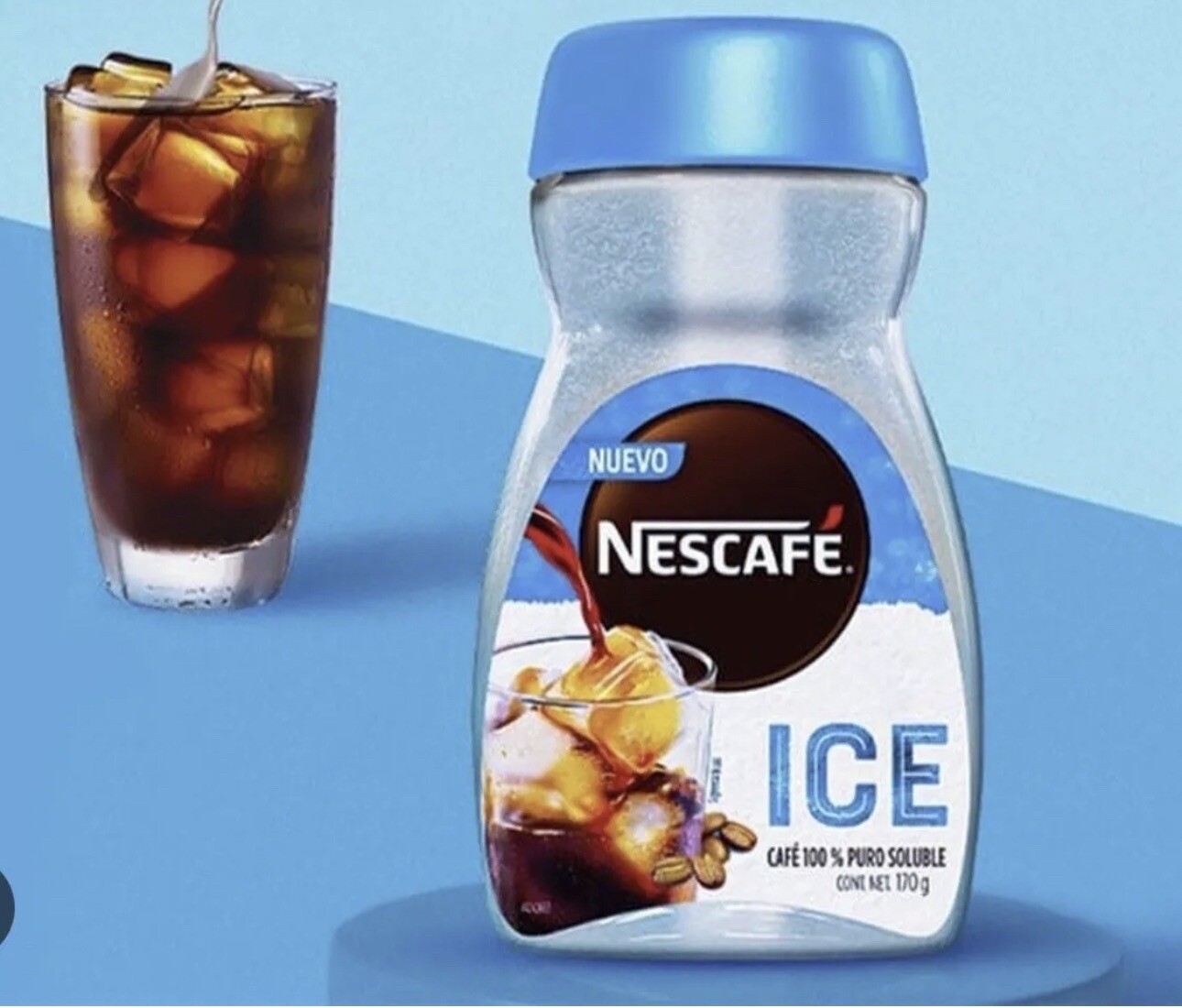 4 NESCAFE ICE INSTANT ICED COFFEE CAFÉ SOLUBLE PARA PREPARAR FRIO 170G ...