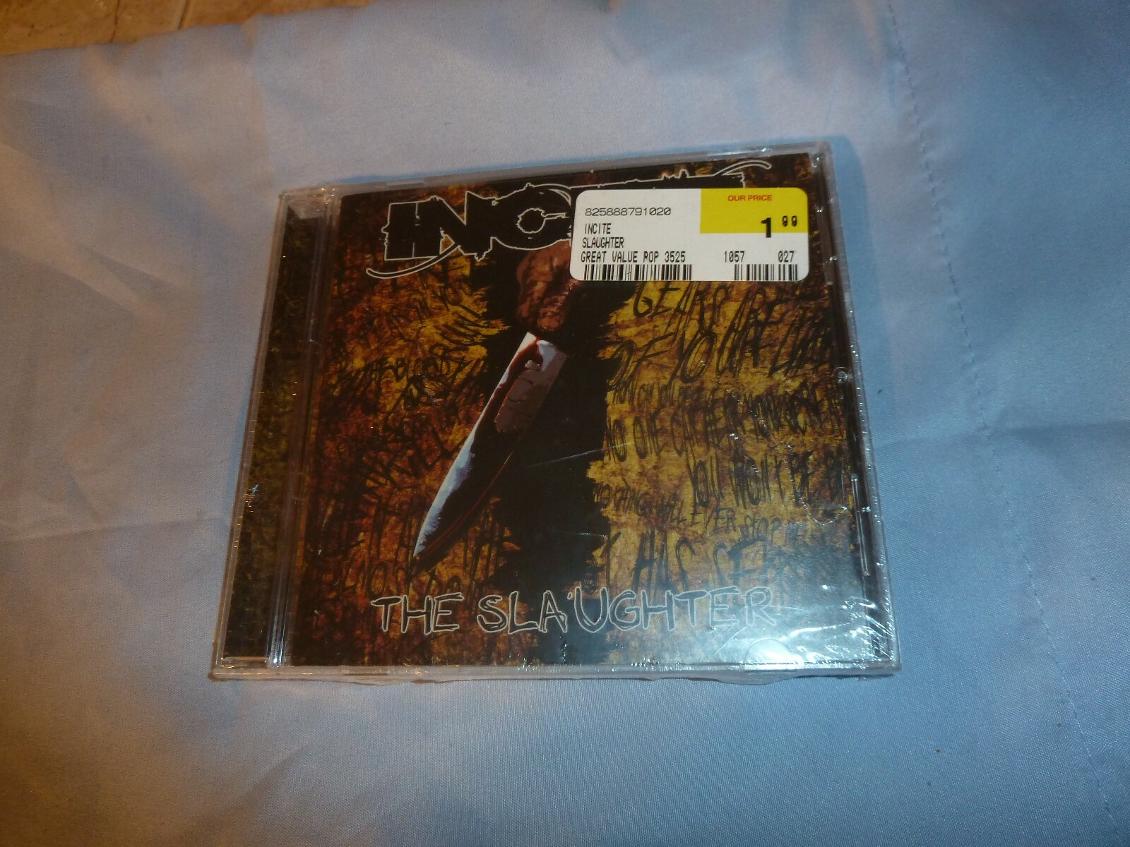 Incite ‎– The Slaughter CD SCREAM RECORDS MAX CAVALERA'S (SEPULTURA ...