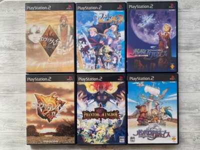 SONY PS2 Evergrace 1 2 & Phantom Kingdom & Brave & Popolocrois set from ...