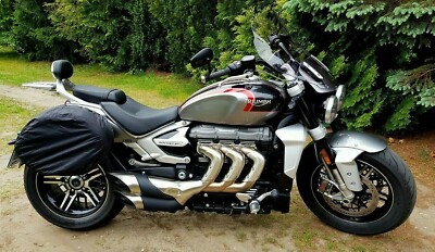 TRIUMPH ROCKET 3 GT TALL SPORT TOURER WINDSCREEN WINDSHIELD SCREEN ...