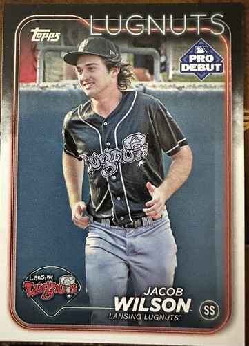 2024 Topps Pro Debut - Jacob Wilson #PD-40 (RC) | eBay