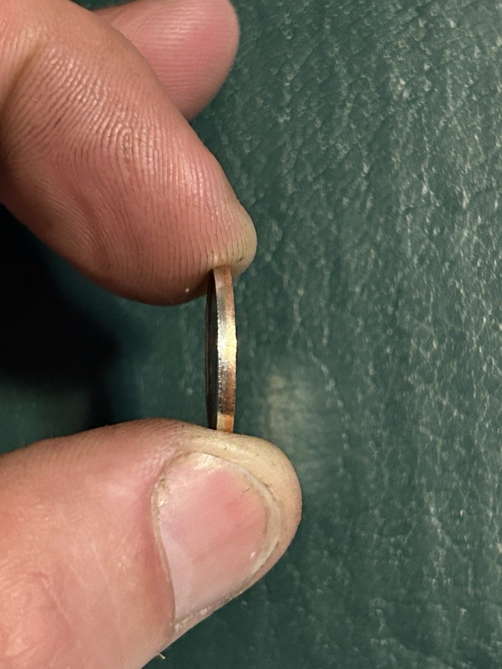 2022 P Roosevelt Dime, Extreme Error coin . Severely Raised rim with ...