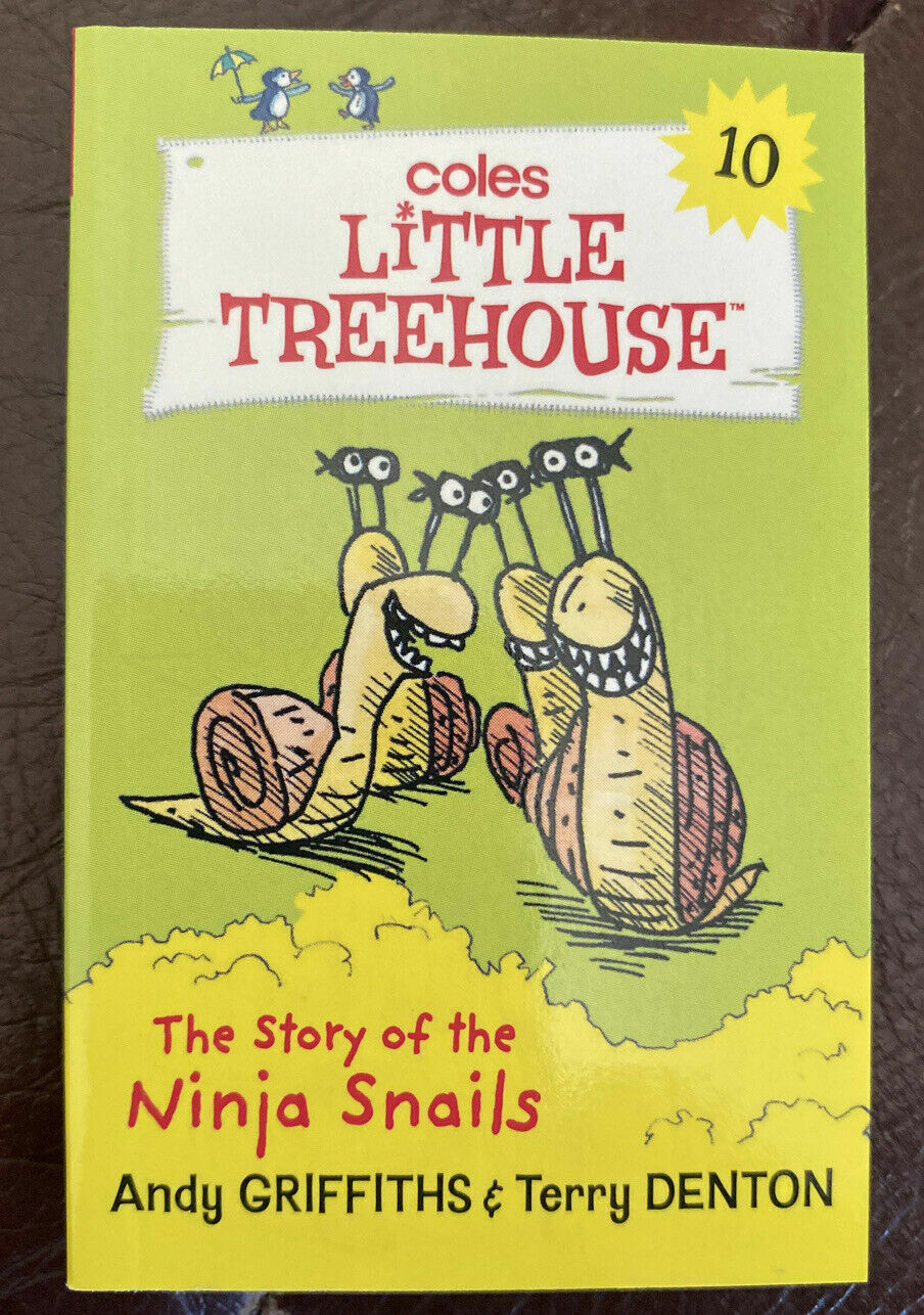 Coles Little Treehouse No.10 - The Story of the Ninja Snails (FREE POST ...