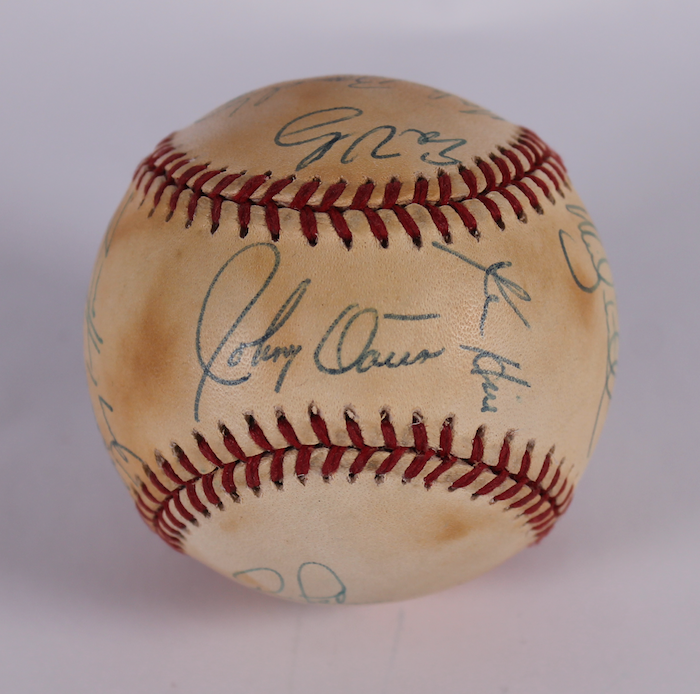 1996 Texas Rangers team signed autographed baseball! AMCo LOA! 15336 | eBay