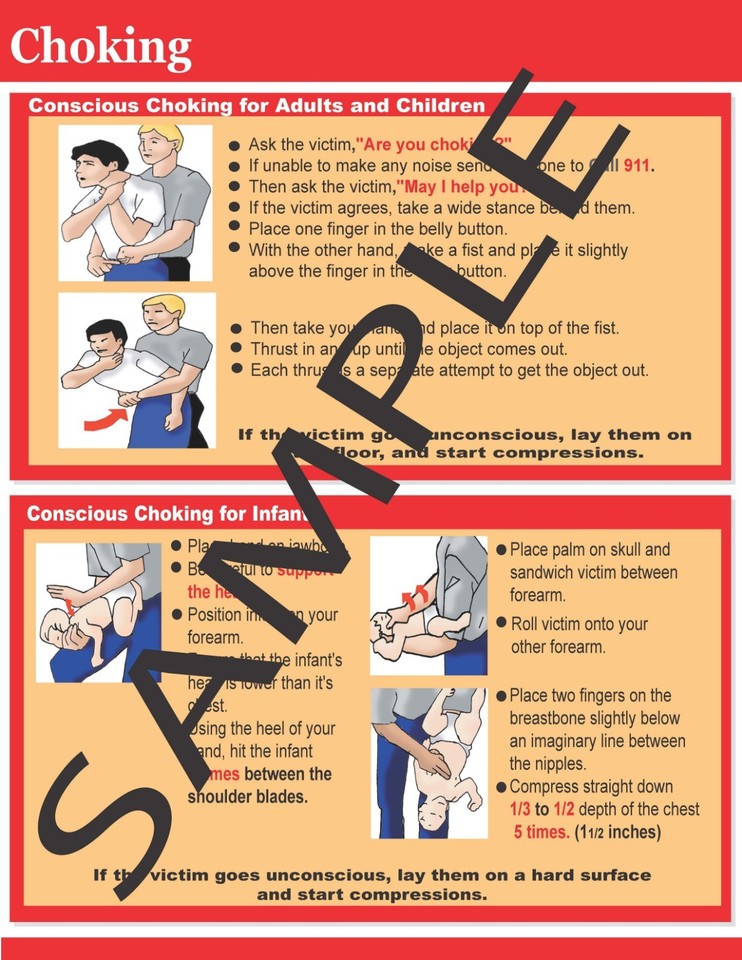 Choking Reference Chart | eBay