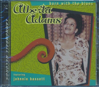 CD Alberta Adams - Born With The Blues | eBay