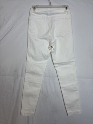 Franne Golde Original Magic Pant Elastic Stretch Pull On Pants White Size XS | eBay
