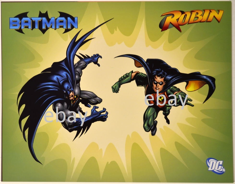 BATMAN & ROBIN Gotham's Protectors Print DC Comics Batman 1999 | eBay