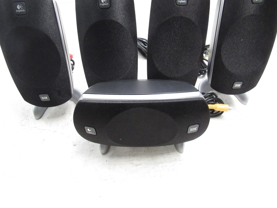 Logitech Z-5300 THX 5.1 Surround Sound Speakers | eBay