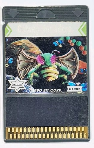 ©1990 Bit Corp Gamate Handheld Game C1-007 Galaxy Invaders Galaga Space ...