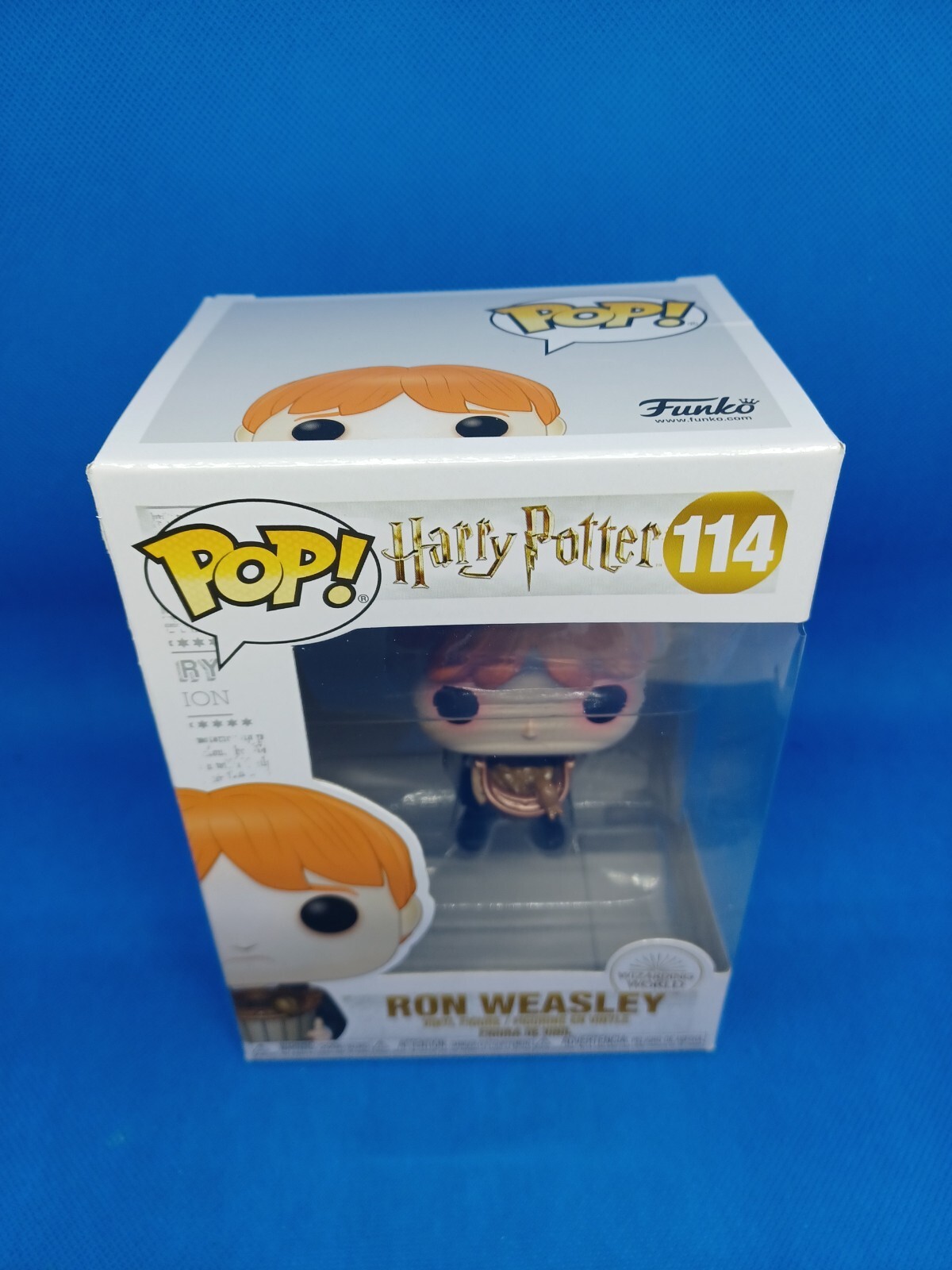 Harry Potter Ron Weasley Puking Slugs Pop Vinyl Figure 114 Funko Bobble ...