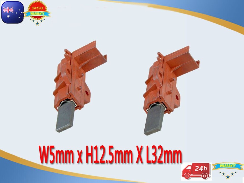 CARBON BRUSHES FOR SAMSUNG WASHING MACHINE MOTOR WF1752WPW WF1804WPC ...
