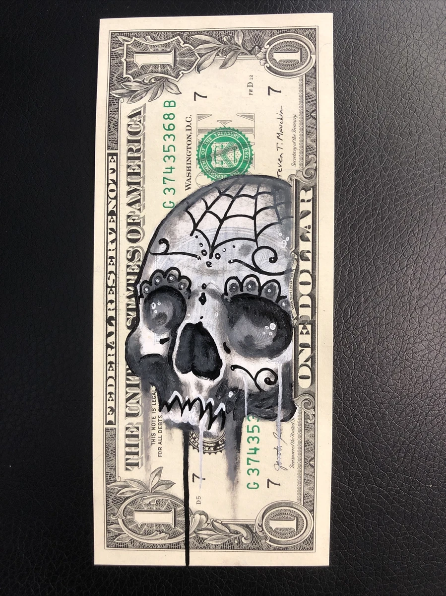 Skulls And Money Drawings