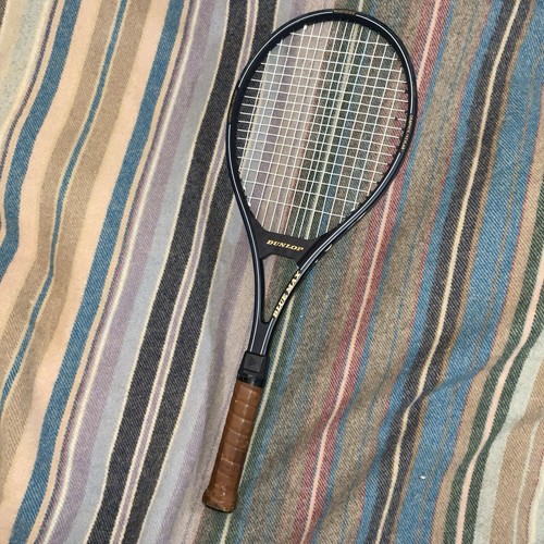 DUNLOP BLUE MAX GRAPHITE / K3VLAR TENNIS RACQUET (4 1/4) LONG TERM ...