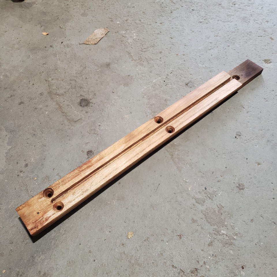 PART Brunswick Model 117 Ultona Mahogany DRAWER RAIL Phonograph Console ...