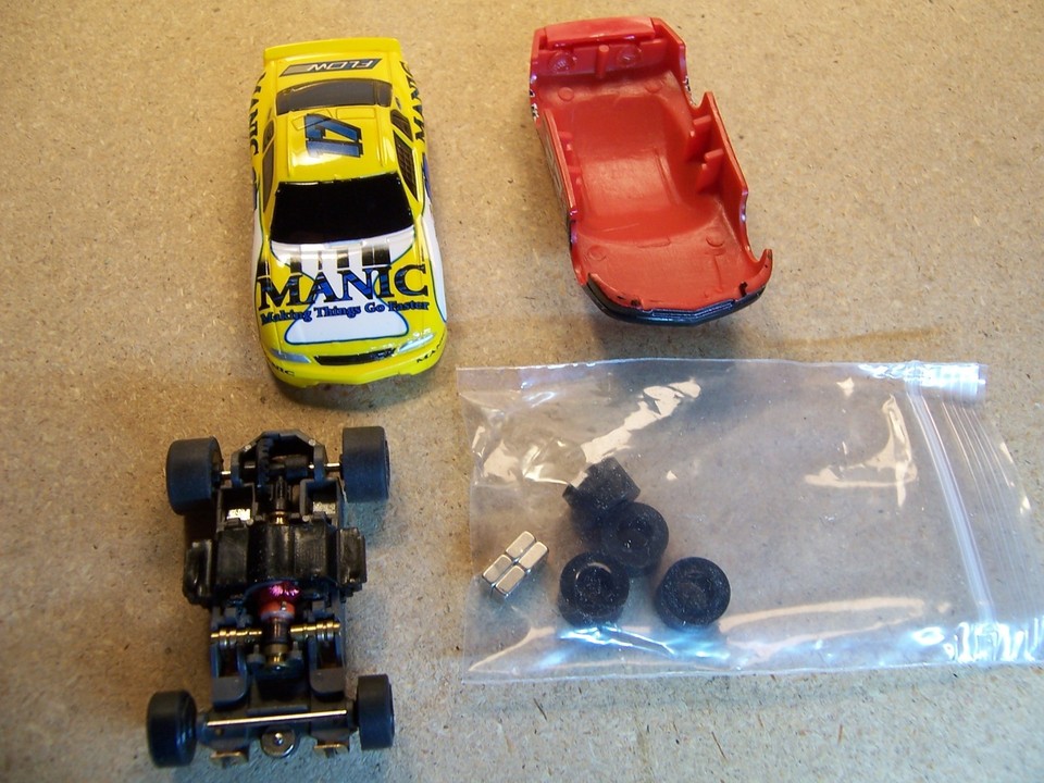 Ho slot car AFX Mega G w/extra body plus extras. | eBay