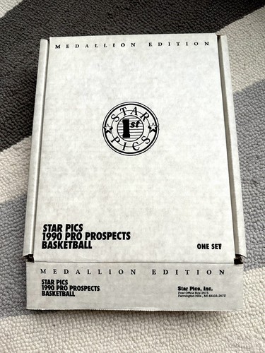 1990 Star Pics Pro Prospects Basketball - Medallion Edition - Complete ...