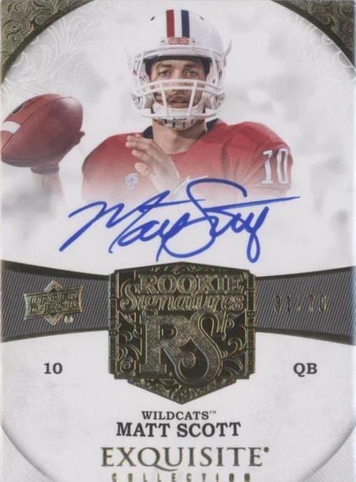 2013 Exquisite Collection - Rookie Signatures Matt Scott #76 /70 (AU ...