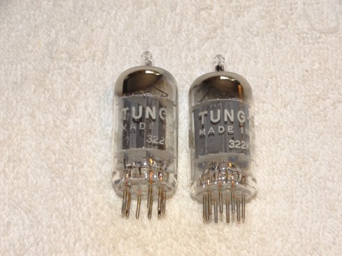 2 x 12AX7 Tung-Sol Tubes*Long Grey-D* Strong Testing Pair*#19 | eBay