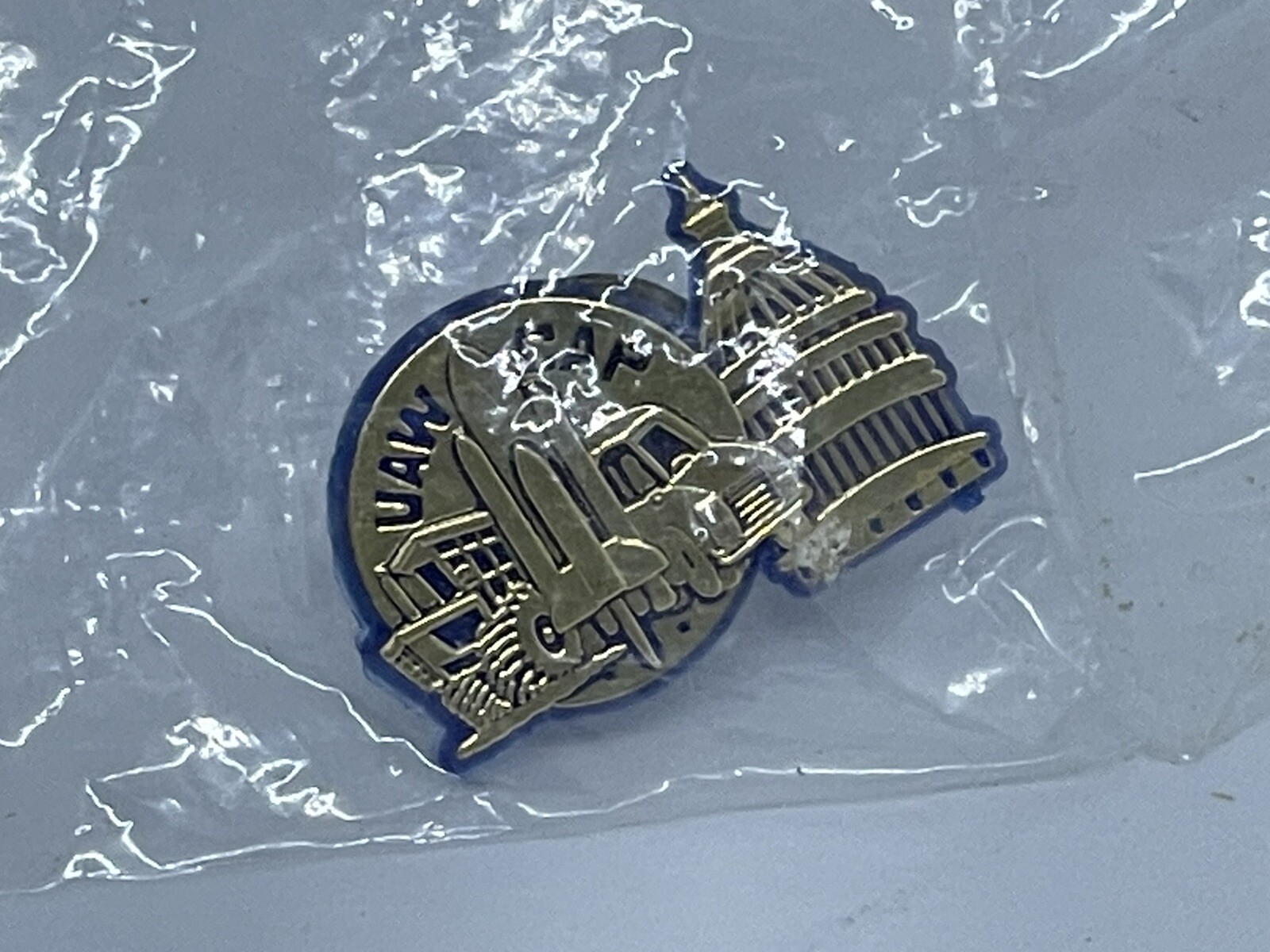 UAW CAP (Community Action Program) 1" Lapel Pin New Old Stock Sealed | eBay