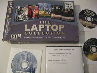The Laptop Collection PC games CD-ROM Electronic Arts 2003 14633129250 ...