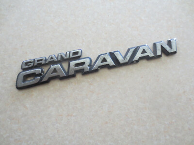 Original Dodge Grand Caravan badge / emblem -- | eBay Australia