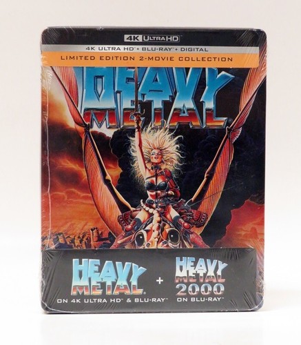 Heavy Metal / Heavy Metal 2000 Limited Edition 4K UHD+Blu-ray+Digital ...