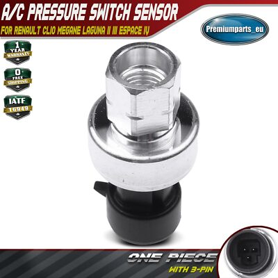 New AC A/C Pressure Switch Sensor for Renault Clio Megane Laguna II III ...