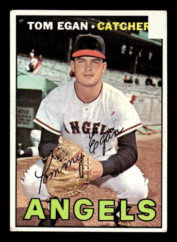 Tom Egan 1967 Topps #147 California Angels Very Good | eBay