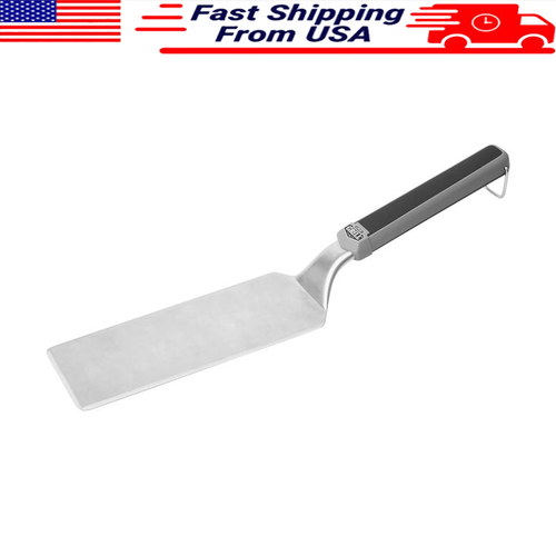 Stainless Steel Griddle Spatula Extra Long Comfortable Handle ...