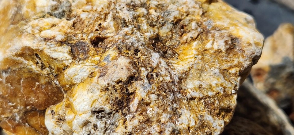 Gold Silver Quartz Ore Rock Highly Mineralized Ore Rock 20LB Sample | eBay