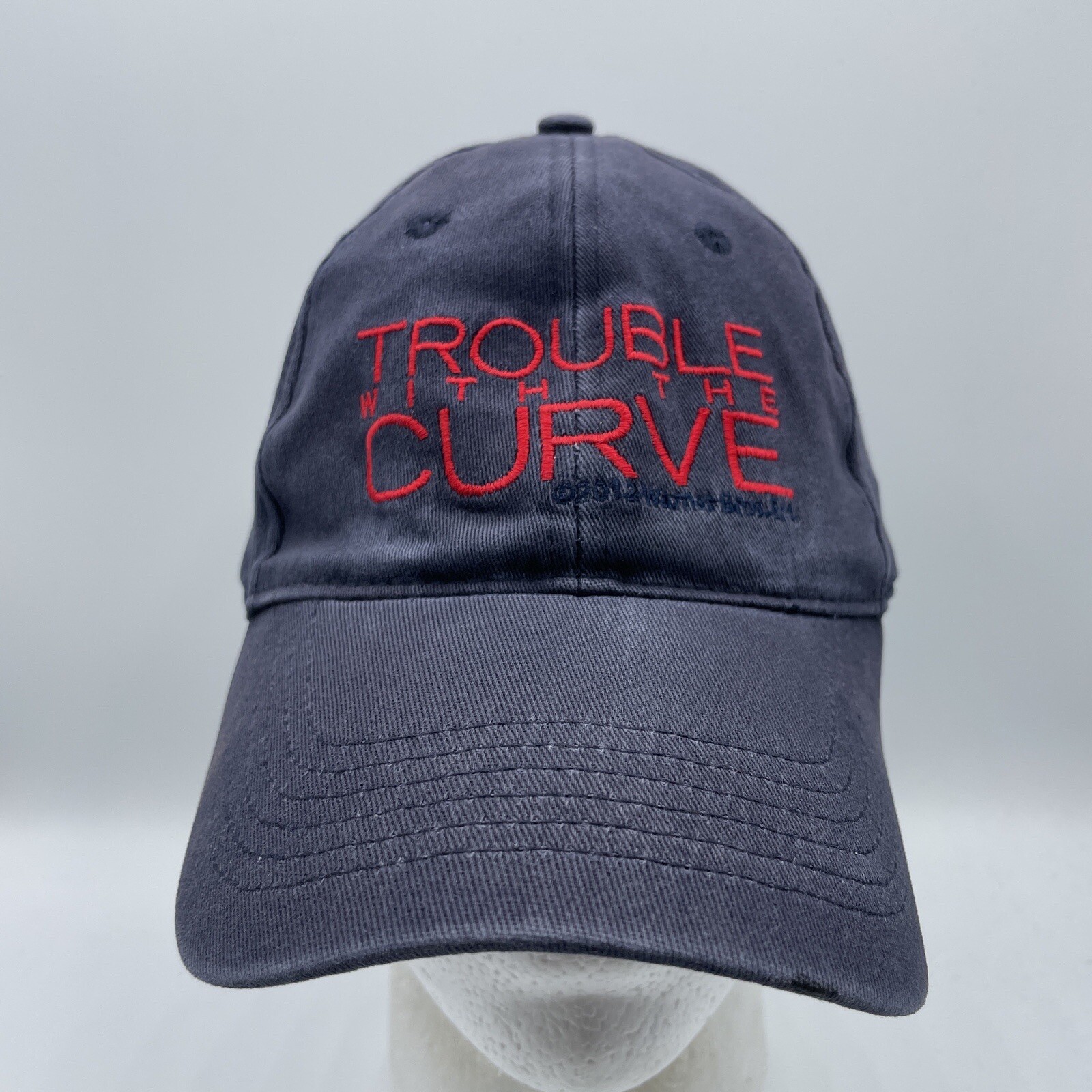 Trouble With The Curve Hat Fitted L-XL Baseball Cap 2012 Warner Bros ...