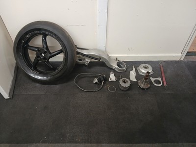honda vfr 750 pro/arm swing/arm +rear wheel fireblade rear confersion ...