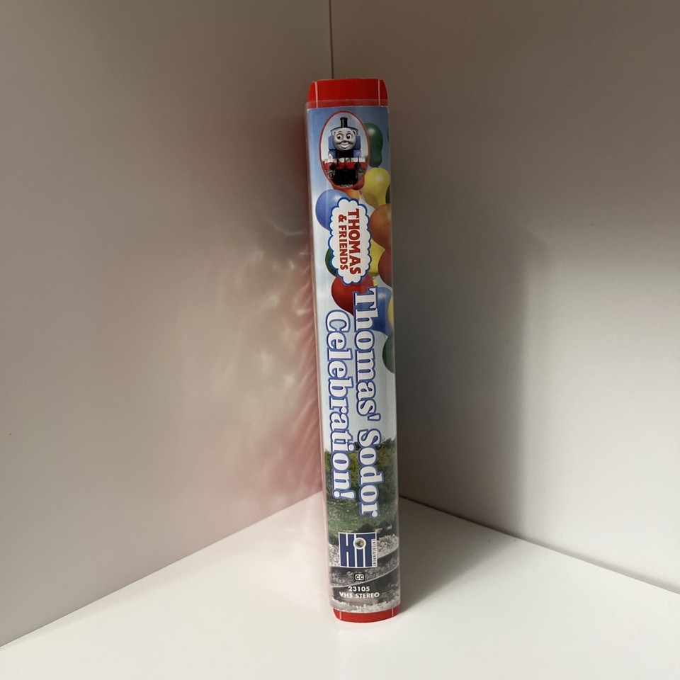 Thomas & Friends Thomas’ Sodor Celebration VHS Very Rare Clam Shell ...