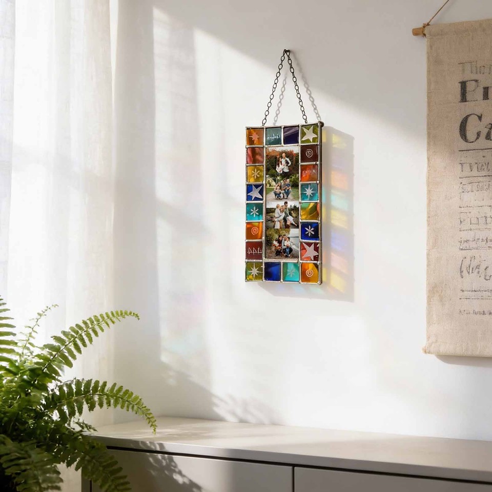 Handmade Photo Frame, DIY Colored Photo Frame, Fun Colored Photo Frame ...