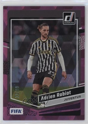 2023-24 Panini Donruss FIFA Pink Cubic /99 Adrien Rabiot #140 | eBay