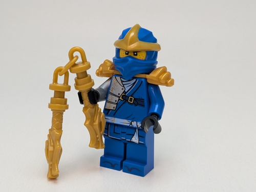 Lego minifigure Ninjago JAY ZX - Legacy Update Ninja Character Display ...