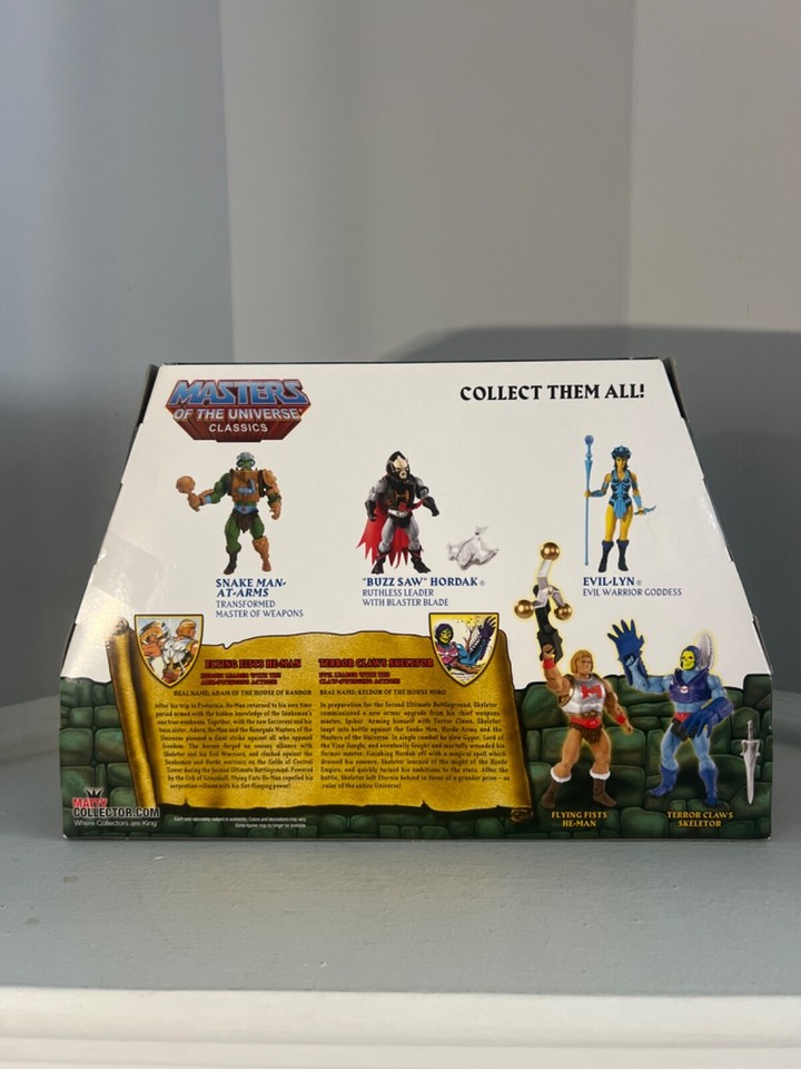 Masters of the Universe Classics 2 Character Set Skeletor & He-Man | eBay