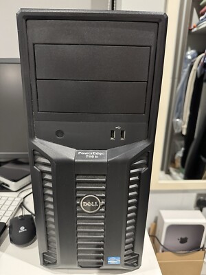 Dell PowerEdge T110 II Tower Server Dual-Core i3-2120 8GB Ram 2x 500GB ...