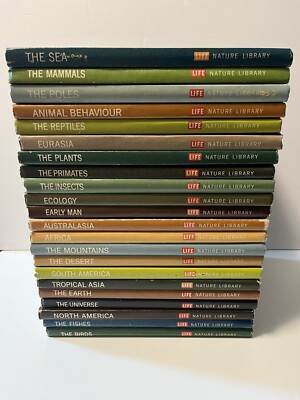 Time Life Books Nature Library Series Vintage Hardcover 1960-1973 Set ...